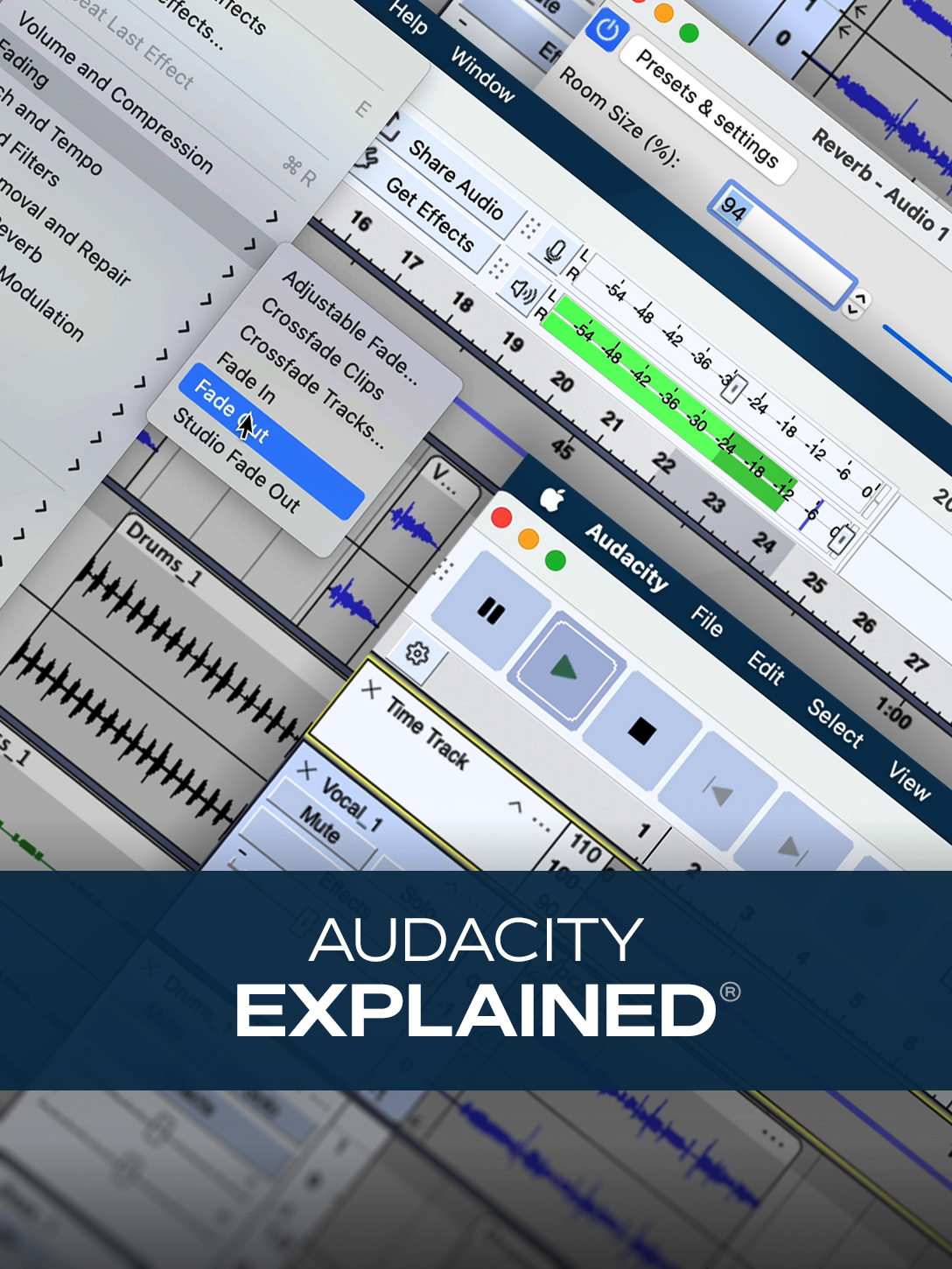 Audacity Explained® - Groove3.com Video Tutorial